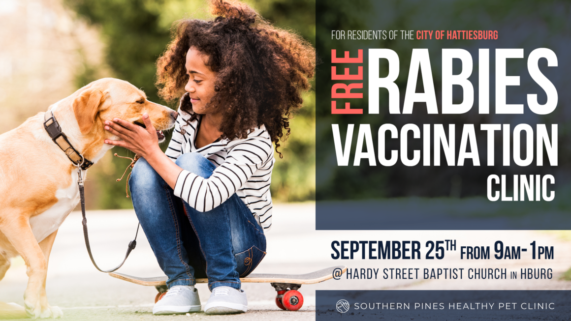 Free Rabies Vaccination Clinic - City of Hattiesburg
